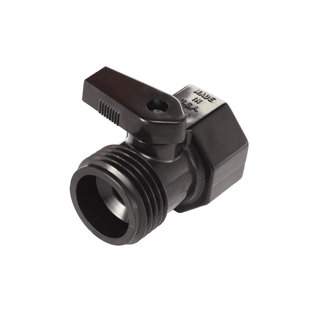 35 Plastic Shut-Off Valve - Black ⋆ GardenGrow.us