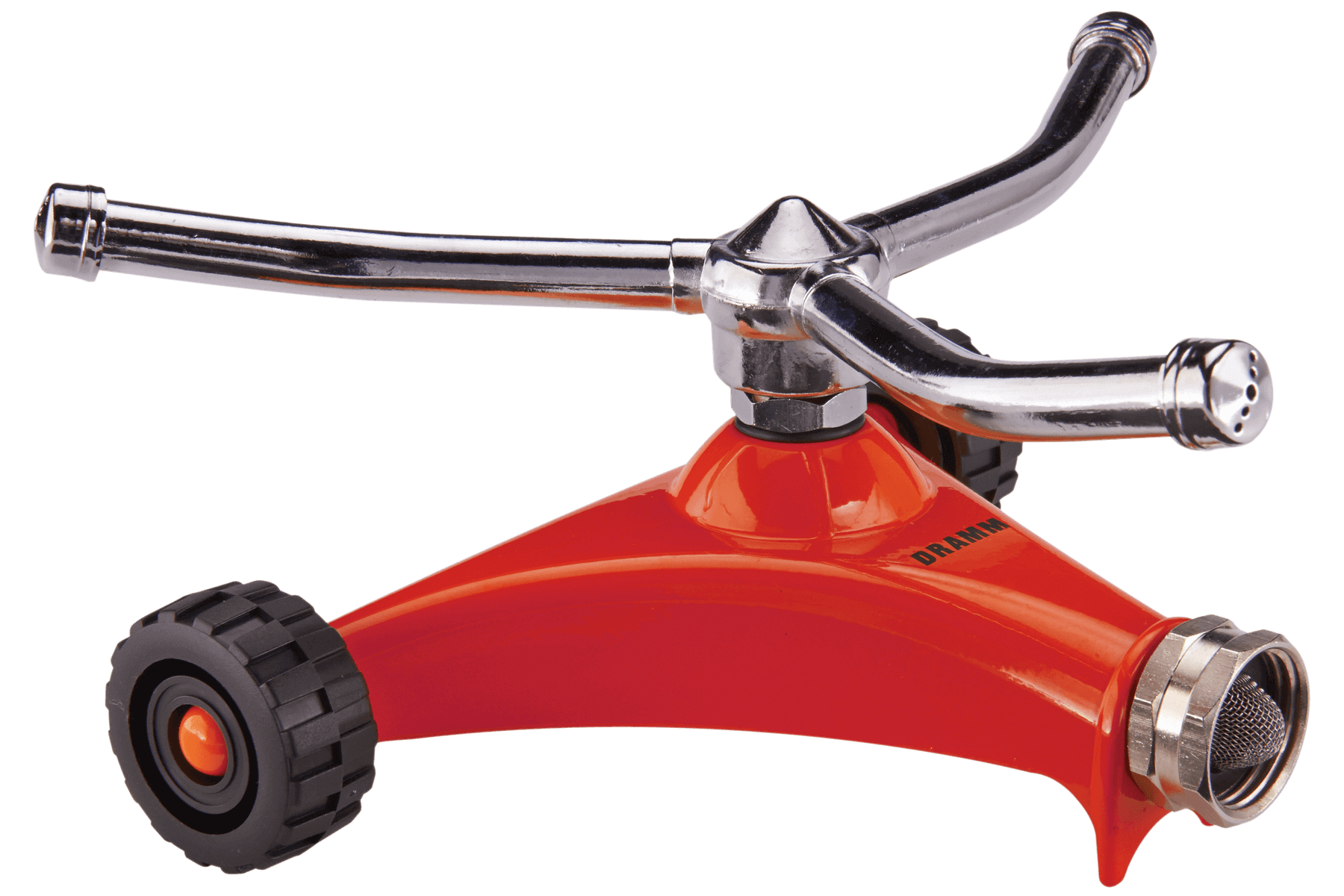 ColorStorm Whirling Sprinkler - Red ⋆ GardenGrow.us